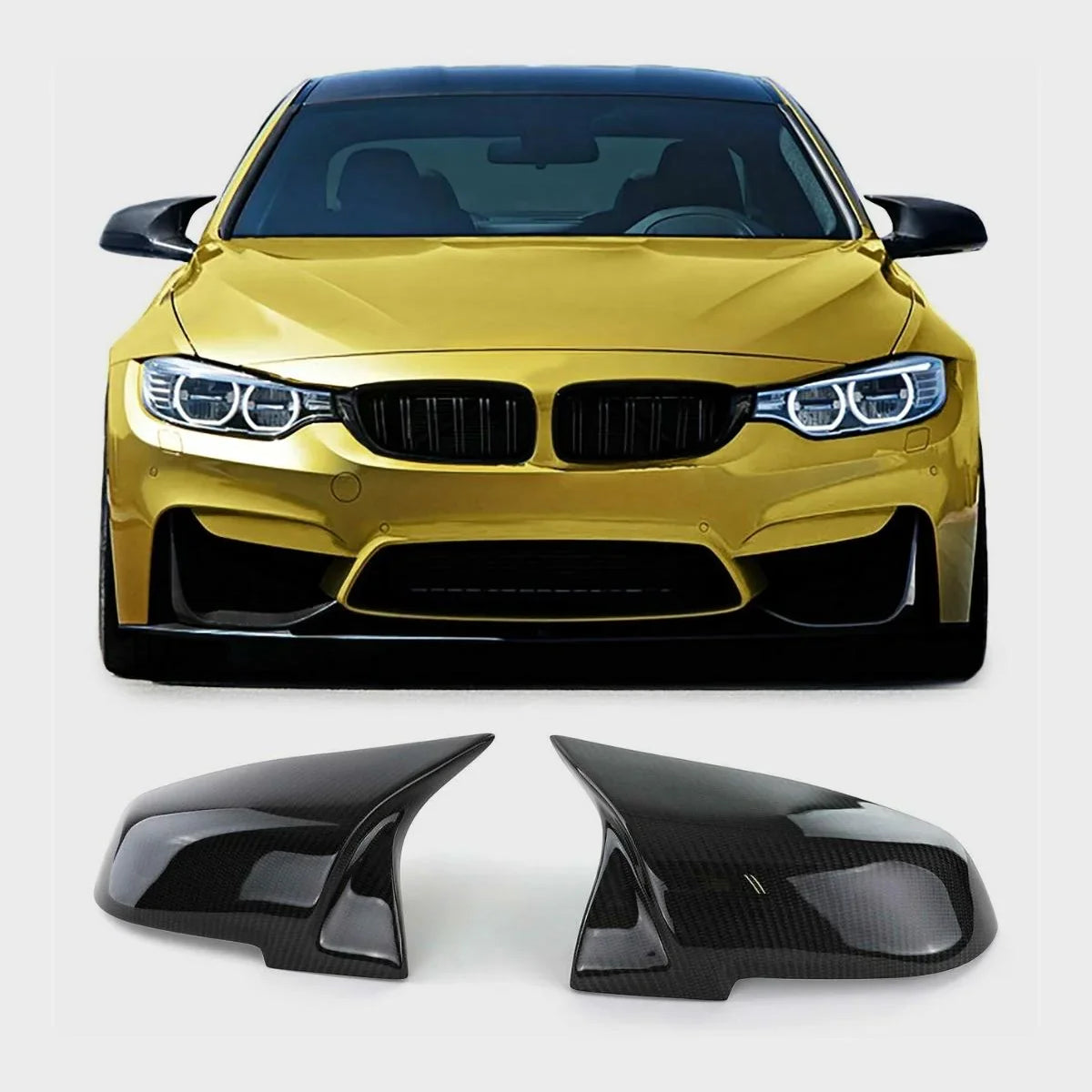 BMW Serie 3 F30 F31 2011-2019 Calotte Specchietti in Carbonio – autorivallo